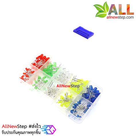 ชุด Led 3mm และ5mm 5 สีอย่างละ 20 รวม 200 ดวง Arduinoall ขาย Arduino ซื้อ Arduino อุปกรณ์