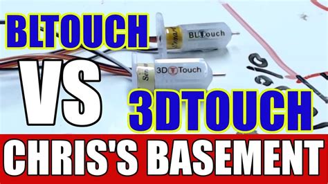 Bltouch Vs 3dtouch 3d Printer Bed Leveling Sensor Match Up Youtube