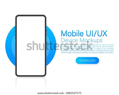 Icon Mobile Ui Ux Design On Stock Vector Royalty Free 1880507575 Shutterstock