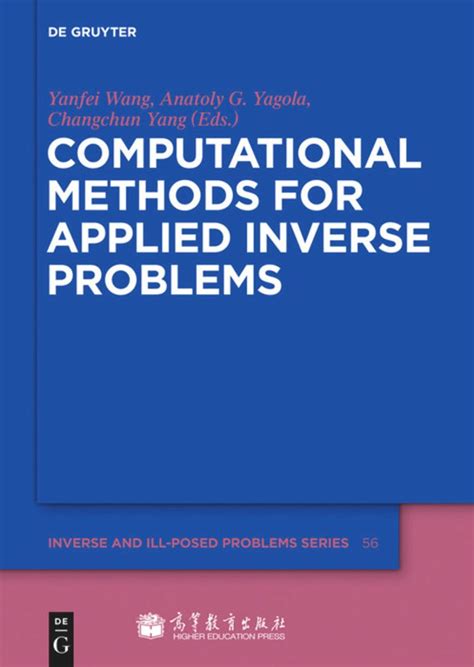 computational methods for applied inverse problems