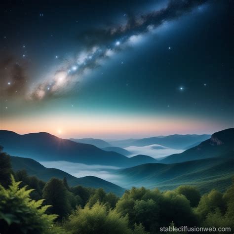 Galaxys Nature An Evolution Stable Diffusion Online