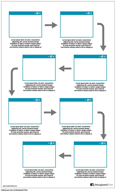 User Flow Wireframe 3 Storyboard Por Es Examples