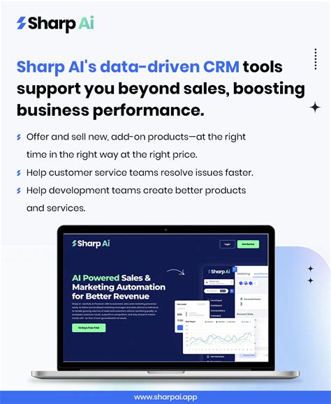 Sharp Ai On Linkedin Sharpai Ai Crm Automation Sales Leads