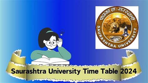 Saurashtra University Time Table 2024 Out