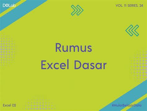 Belajar Excel Dari Nol Mulai Dengan Rumus Excel Dasar