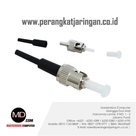 Jual Netviel Fiber Optic Connector St Mm Epoxy Simplex Jakarta Barat Masterdata Computer
