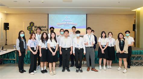 Ict Mahidol Organized The Ict Mahidol Mascot Contest” Muict News Updates