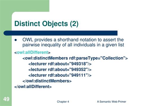 Ppt Chapter Web Ontology Language Owl Powerpoint Presentation