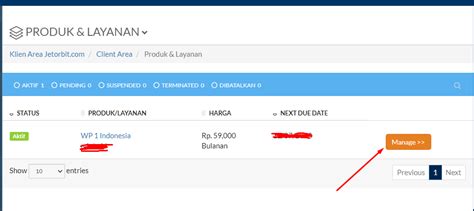 Cara Akses Cpanel Melalui Client Area Panduan Hosting Jetorbit