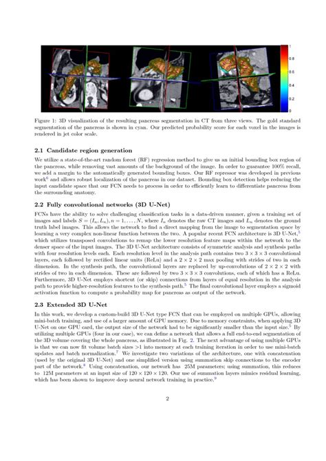 Towards Dense Volumetric Pancreas Segmentation In Ct Using 3d Fully Convolutional Networks Deepai