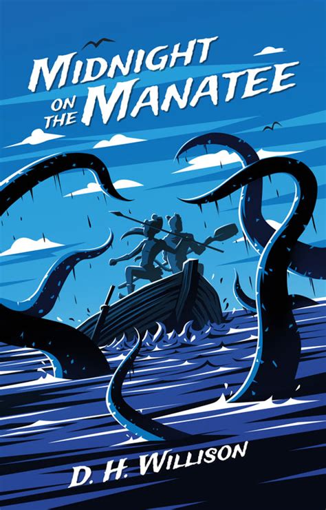 Midnight On The Manatee Pretty Bookshelf