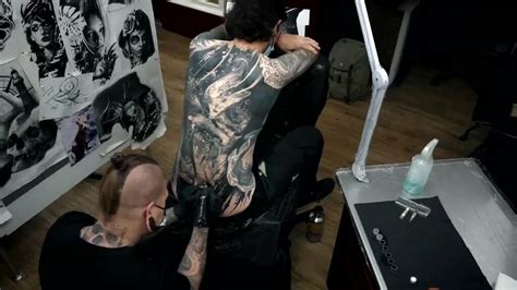 Christoph Tobler Freibeuter Tattoo Winterthur Portrait And Black And