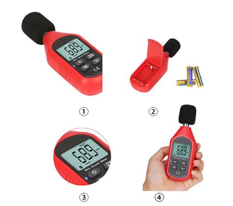 Digital Noise Level Meter With Bluetooth 30 To 130 Dba