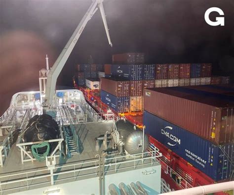 Gasum Wraps Up Its First Lng Delivery To Cma Cgms Containerships