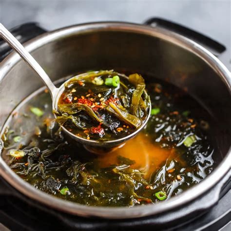 Instant Pot Korean Seaweed Soup Nourishing Easy And Full Of Flavor