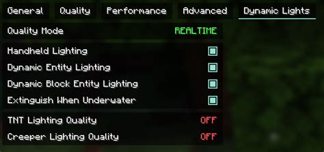 Sodium Dynamic Lights Minecraft Mod