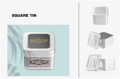 Packaging Artwork Design Decocan Tin Packaging Solution