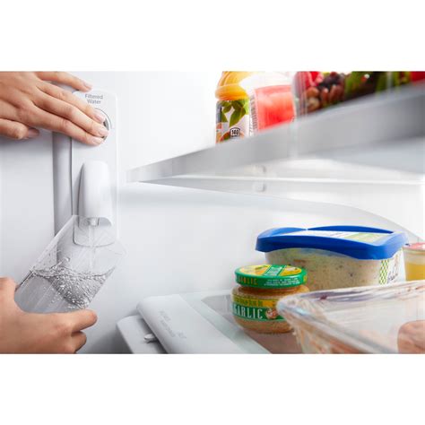 Whirlpool French Door Fridge Wrff5333pz Fingerprint Resistant Stai