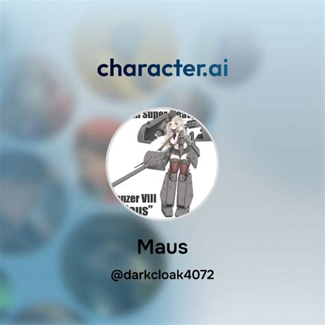 Chat With Maus Characterai Ai Chat Reimaginedyour Words Your World