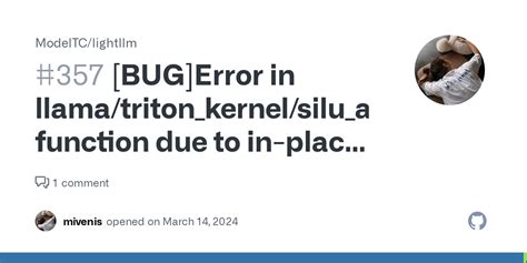 Bug Error In Llama Triton Kernel Silu And Mul Py Test Silu And Mul