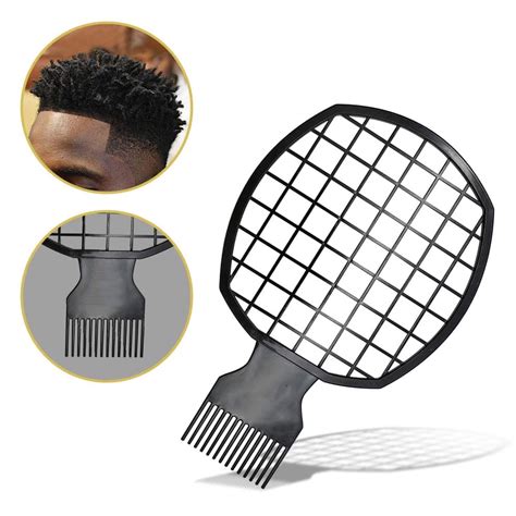 Magic Twist Hair Coils Comb Tool Afro Pick Hair Curl Sponge Brush