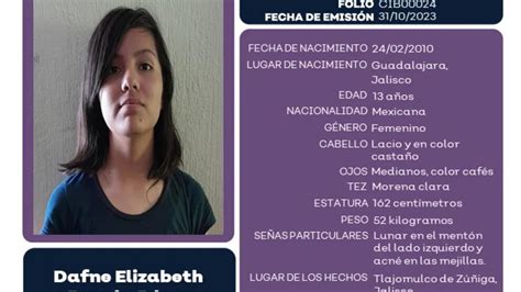 Caso Dafne Elizabeth estudiante de Jalisco desaparece tras ser golpeada por su compañera de