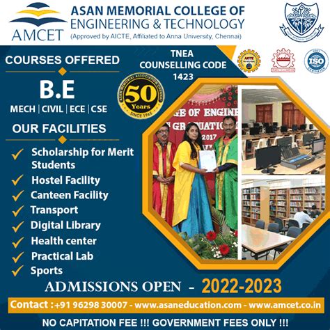 Asan Memorial College Of Engineering And Technology On Linkedin Admissionsopen