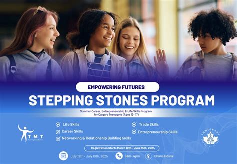We Are Excited To Share Our Upcoming Stepping Stones Summer Program In