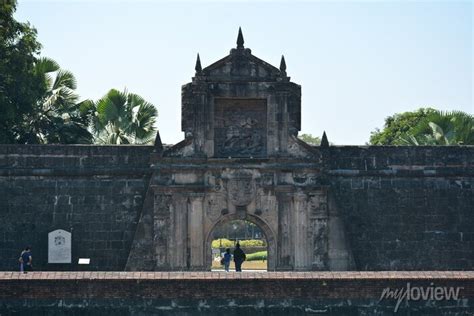 Fort Santiago Facade At Intramuros In Manila Philippines Posters For The Wall • Posters Gate