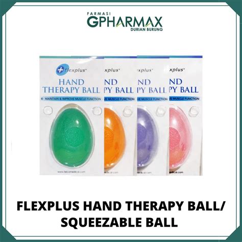 Flexplus Hand Therapy Ball Squeezable Ball Shopee Malaysia