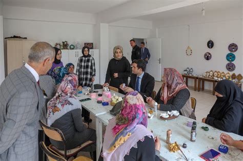Kaymakam Muhammet GÜzel Aİle Destek Merkezİnİ Zİyaret Ettİ