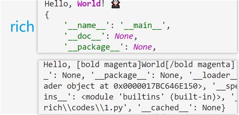 Python终端美化——rich 阿里云开发者社区