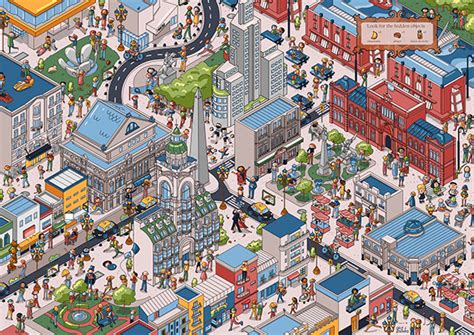 Buenos Aires Visual Puzzle On Behance