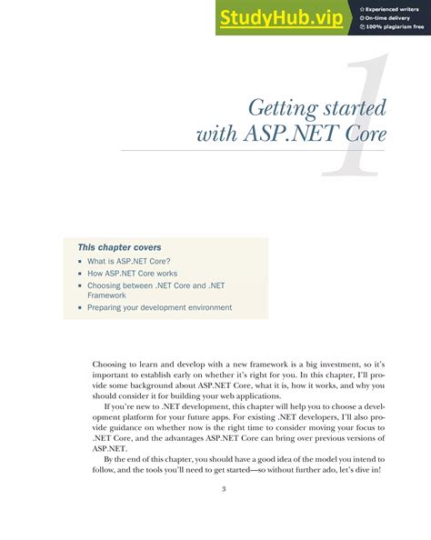 ASP NET Core In Action Pdf Web Design And HTML Internet