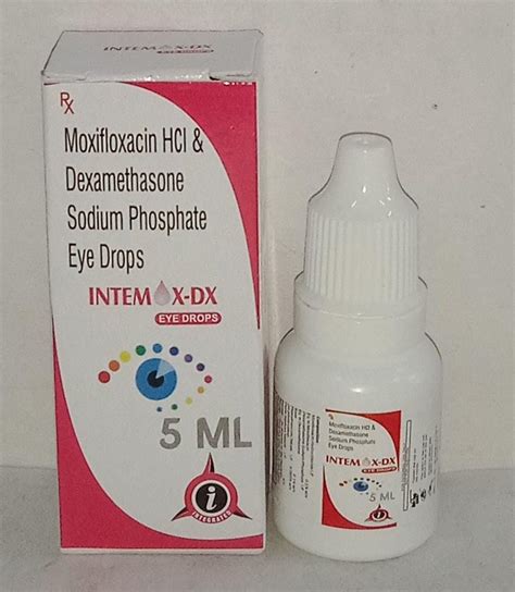 Allopathic Moxifloxacin 0 5 With Dexamethasone Sodium Phosphate