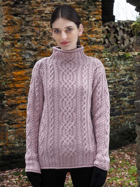 Cozy Up With This Unique Funnel Neck Sweater Knitting Pattern