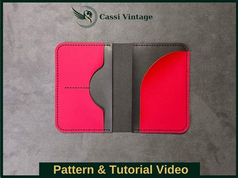 Passport Case Pattern Leather Diy Pdf Download Leather Wallet Passport Case Pattern Leather Diy Pdf Download Leather Wallet