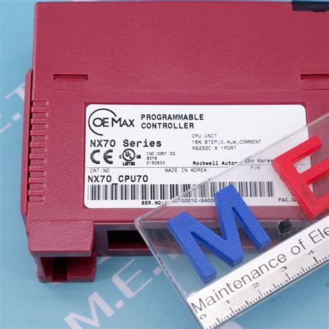 M E T Co Ltd 82 42 934 8257 PLC OEMAX NX70 SERIES CPU UNIT CPU70 NX70 CPU70 NX70 CPU70