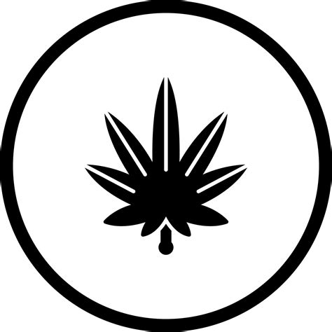 Weed Vector Icon 20677775 Vector Art At Vecteezy