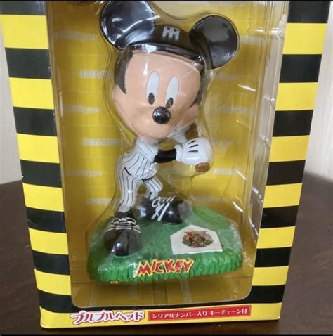 【新品】阪神タイガース ディズニー ミッキーマウス ボブルヘッド ブルブルヘッド 2003優勝版の落札情報詳細 Yahooオークション