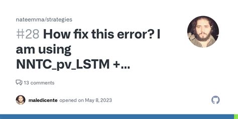 How Fix This Error I Am Using NNTC Pv LSTM ShortTradeDurHyperOptLoss Issue Nateemma