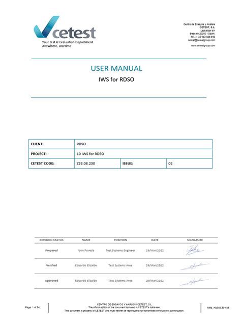 Iws User Manual Pdf Telemetry Instrumentation