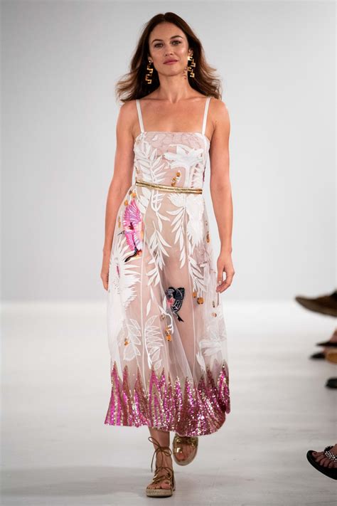 Olga Kurylenko At Temperley Runway Show At London Fashion Week 0915