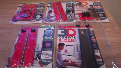 Review And Construction Of Issues 1 To 5 Of Build Your Own 3d Printer