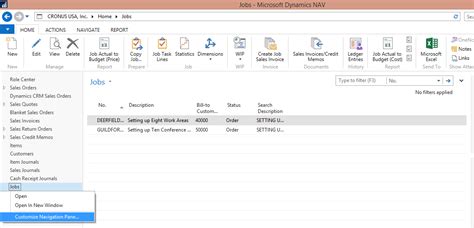 Microsoft Dynamics NAV Adding Favorites To The Home Page ArcherPoint
