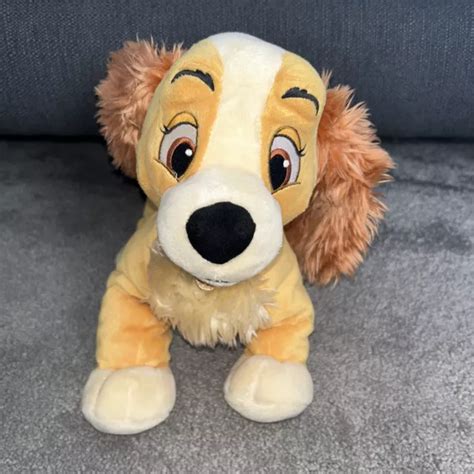 Disney Lady And The Tramp Plush Soft Toy Disney Store Exclusive Stamped