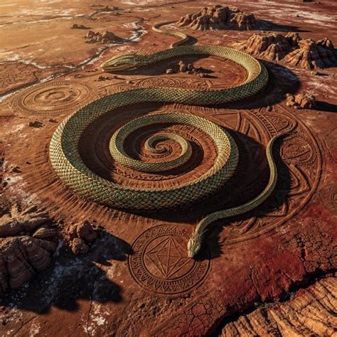 Free Serpent Desert Art Image Serpent Desert Aerial Download At