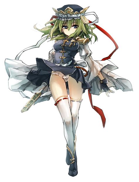 Nyundai Ibr Shiki Eiki Touhou Bad Id Bad Pixiv Id 1girl Black Gloves Blue Eyes Breasts