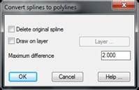 Convert Splines To A Polyline