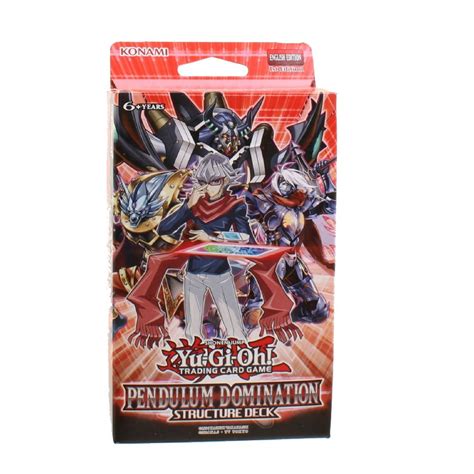 Konami Yu Gi Oh Pendulum Domination Structure Deck Swiftsly